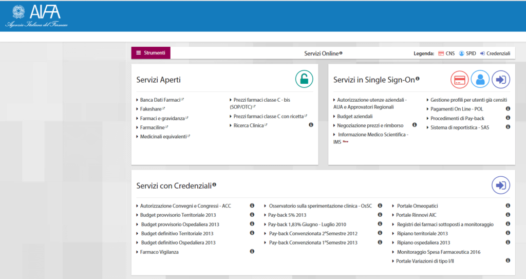 Registri di monitoraggio AIFA